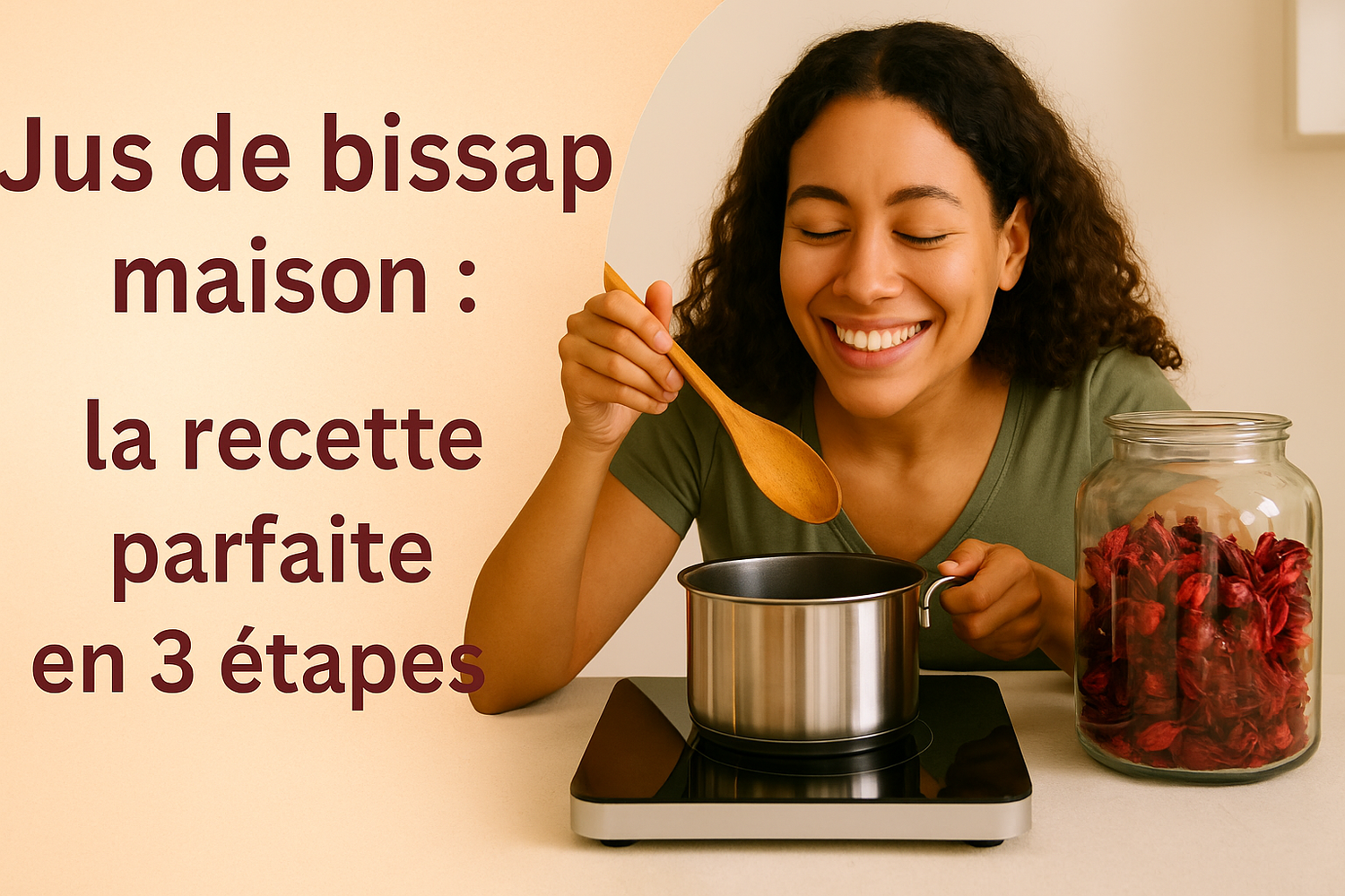 Jus de bissap maison : la recette parfaite en 3 étapes – Maison Bissap